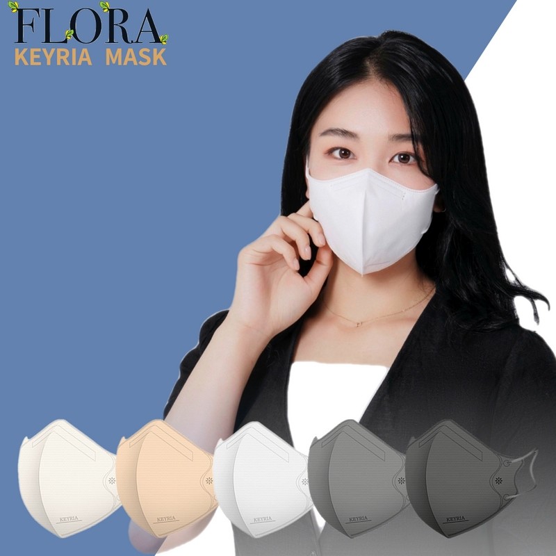 [lotteimall] ☆장당179원☆ 플로라 KF94 컬러마스크 300매 혼합 구성(대/중/소)(5종컬러혼합/전 원자재 국내산) 11529722 | 홈쇼핑모아