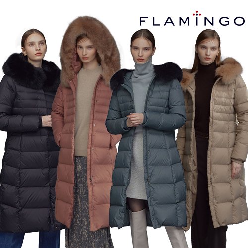 [hnsmall] [후라밍고] 22WINTER 리얼 폭스퍼 니에베 맥시 롱 윈터 구스 다운 null | 홈쇼핑모아