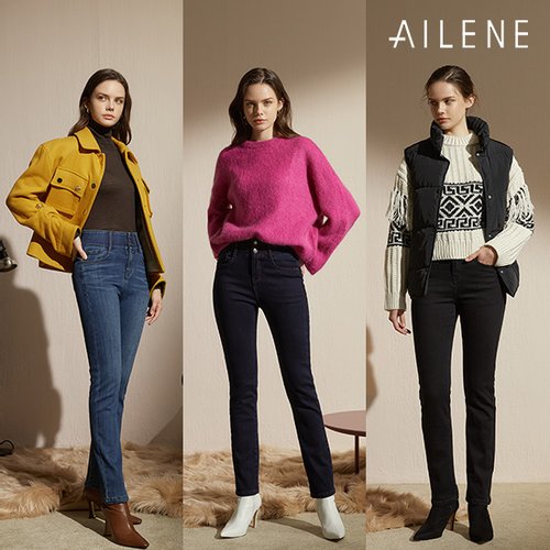 [hnsmall] [엘렌느] 써모라이트 웜기모 광폭밴드 데님 3종 null | 홈쇼핑모아