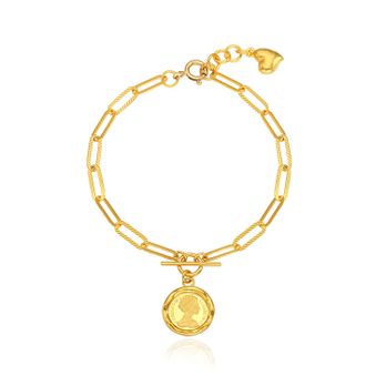 [nsmall] 한국금자산관리 KGAM 24K 순금 클립코인 팔찌 11.25g null | 홈쇼핑모아