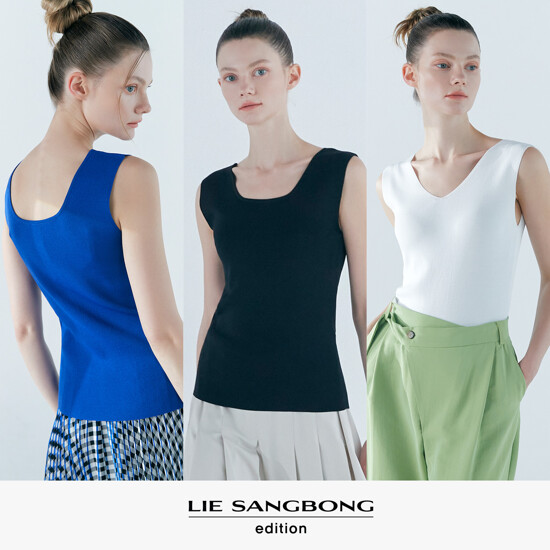 [hmall] [런칭가69900원]이상봉에디션 슬리브리스 니트탑3종 null | 홈쇼핑모아