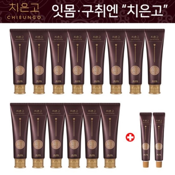 [더블구성] 태극제약 치은고 치약 (120g x 14개 + 40g x 2개)