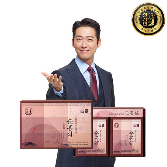 세일 [농협홍삼]한삼인 순홍삼 4박스x30포 각50ml 총120포 쇼핑백 4개