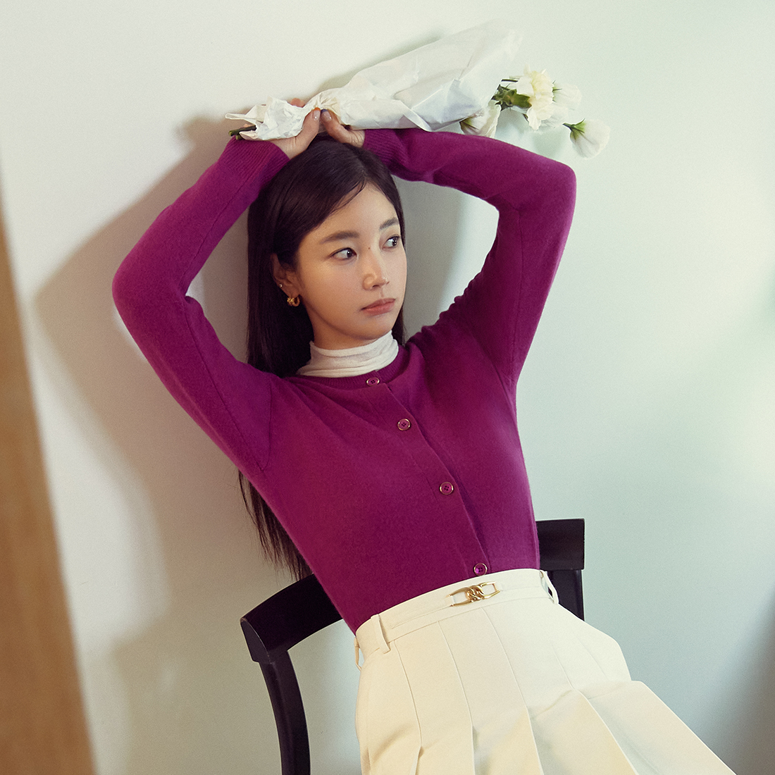 셀렙샵 에디션 23fw 캐시미어100 가디건