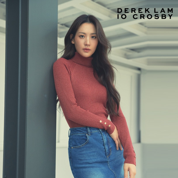 데렉램 10크로스비 23FW 울 블렌드 메탈 터틀넥 니트 3종