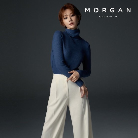 모든 아우터 속 찰떡. 모르간의 윈터 하이넥 티 3종 SET [23FW 최신상] MORGAN 윈터 하이넥 티 3종