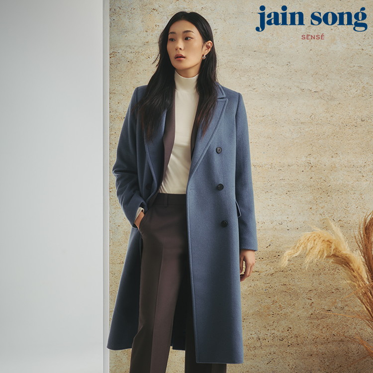[lotteimall] 제인송 23FW 캐시미어 블렌디드 롱코트 12110359 | 홈쇼핑모아