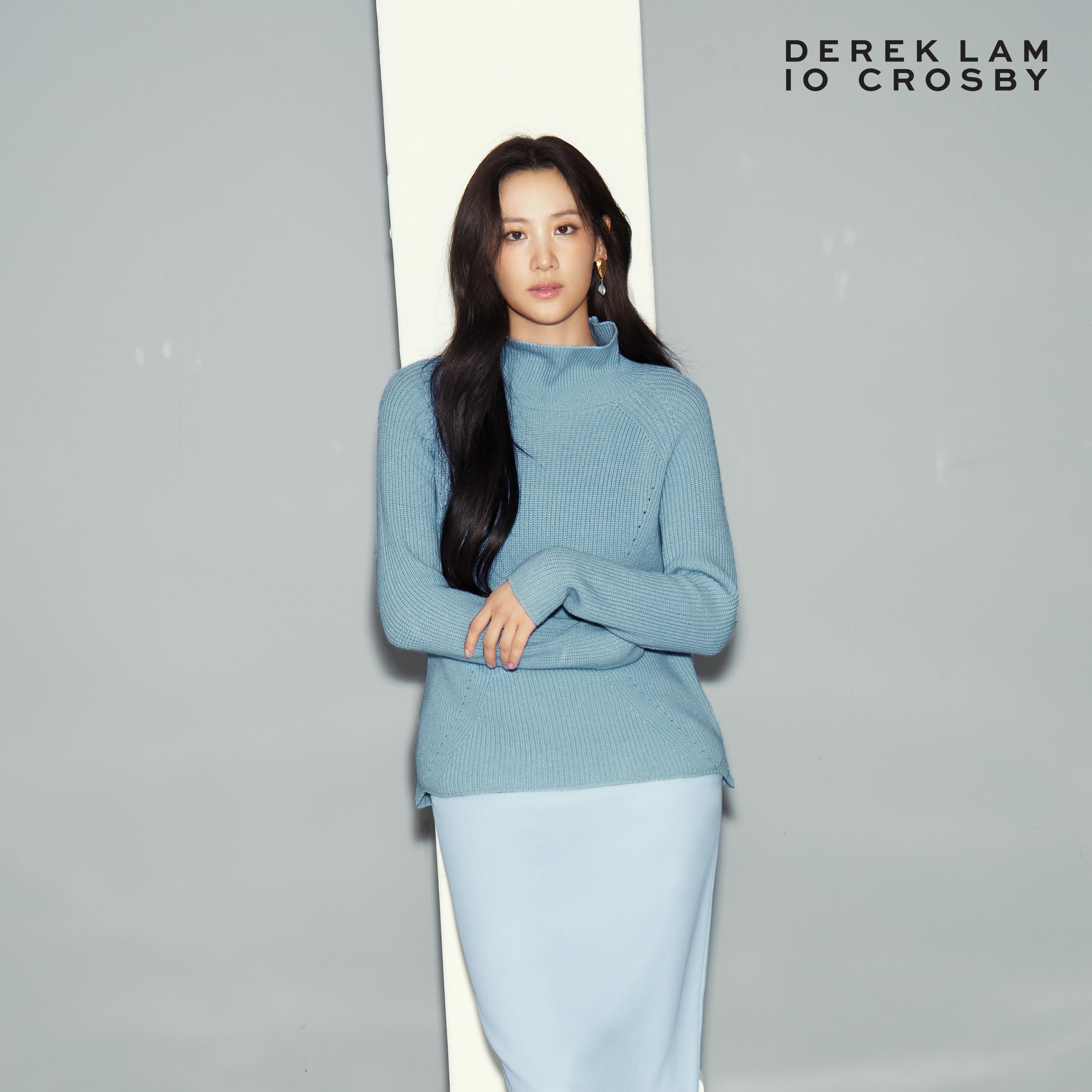 데렉램10크로스비 23FW 울 폭스 블렌디드 코쿤 니트 2종