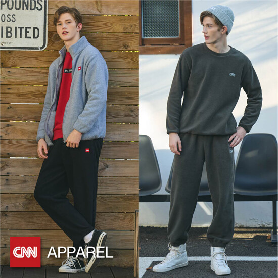 [hmall] [런칭가 99000원] CNN 어패럴 남성 플리스 셋업 4종 null | 홈쇼핑모아