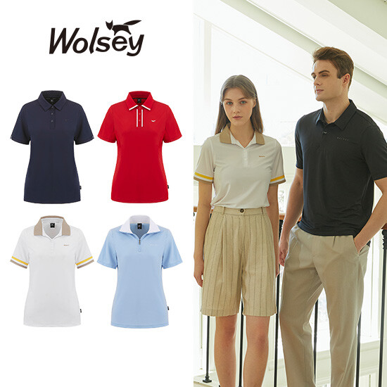 [hmall] [런칭가 99000원][24SS최신상][Wolsey] 울시 여성 에어로쿨 반팔 카라 티셔츠 4종 12608610 | 홈쇼핑모아