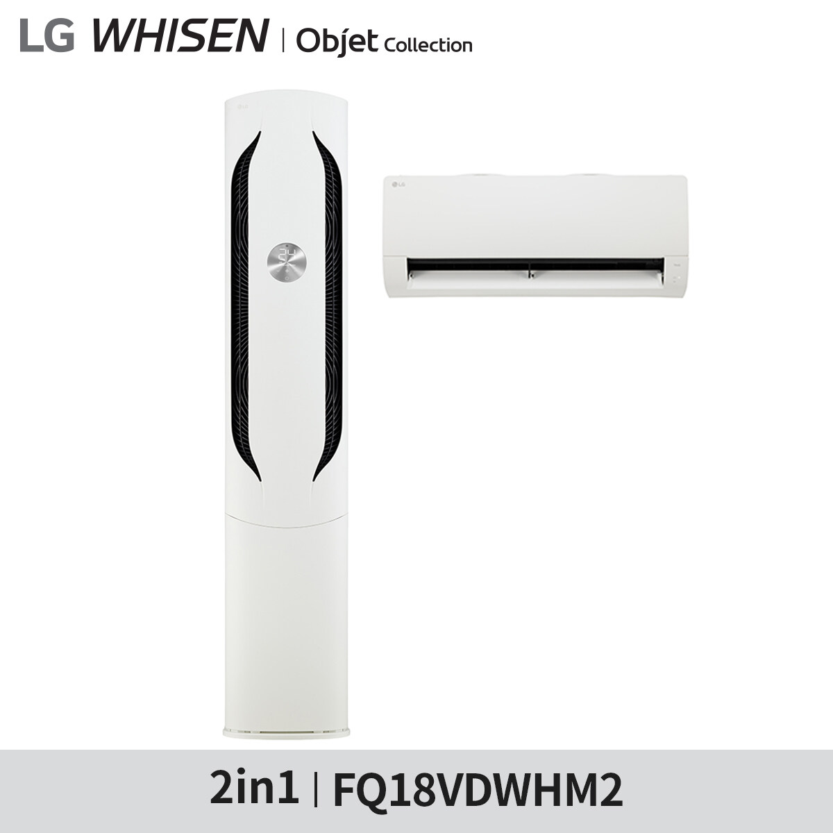 [ssgshop] [LG](m)휘센 오브제 위너 공청 에어컨 2in1 FQ18VDWHM2 12606679 | 홈쇼핑모아