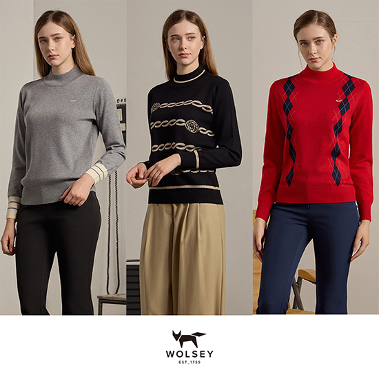 [cjmall] [★최신상★][Wolsey] 울시 24FW 여성 울블렌디드 니트 3종 12924701 | 홈쇼핑모아