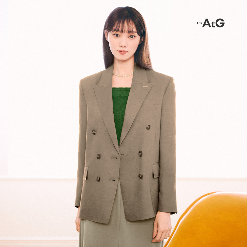 [cjmall] [론칭가 99,000] 더엣지 23SS 프렌치 린넨100 테일러드 자켓 11869961 | 홈쇼핑모아