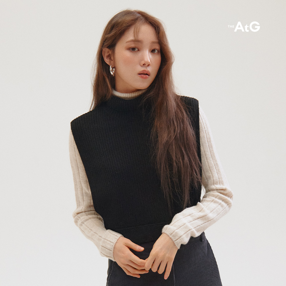 [cjmall] [론칭가 69,900원] 더엣지 23FW 터틀넥 니트 베스트 12344040 | 홈쇼핑모아