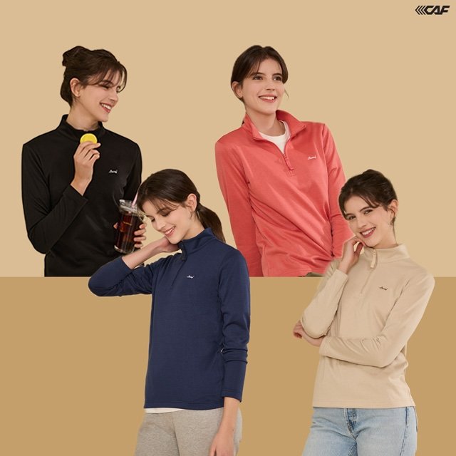 [shopnt] [쇼핑엔티 단독방송] 르까프 24SS 기능성 집업 티셔츠 4종 세트, 여성 12533587 | 홈쇼핑모아