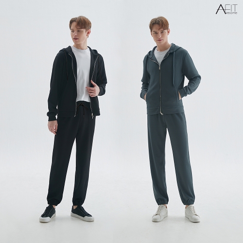 [어썸핏] 24SS 남성 골지 후드 셋업2종 (PJSM)